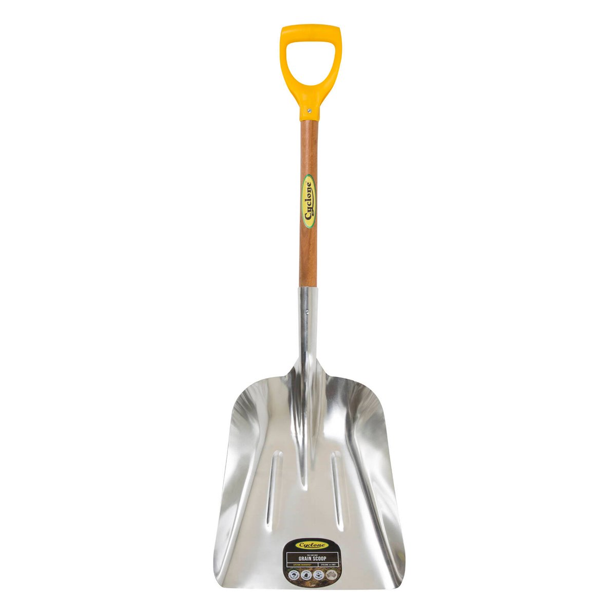Cyclone Poly Dee Handle Grain Scoop Shovel - Bunnings Australia