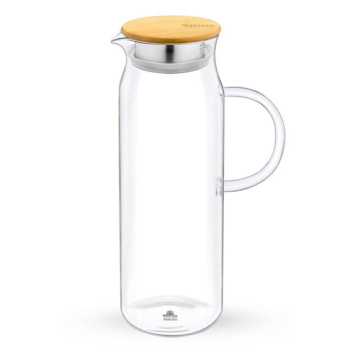 Wilmax England Thermo 1500ml Water Jug w/ Lid - Clear - Bunnings Australia