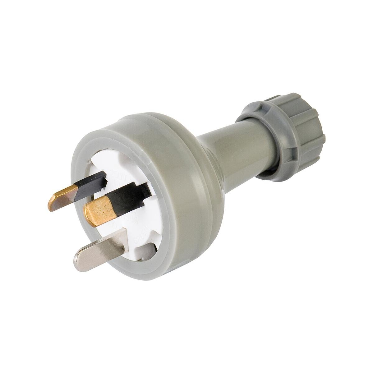 DETA 10A Grey Plug Top - Bunnings Australia