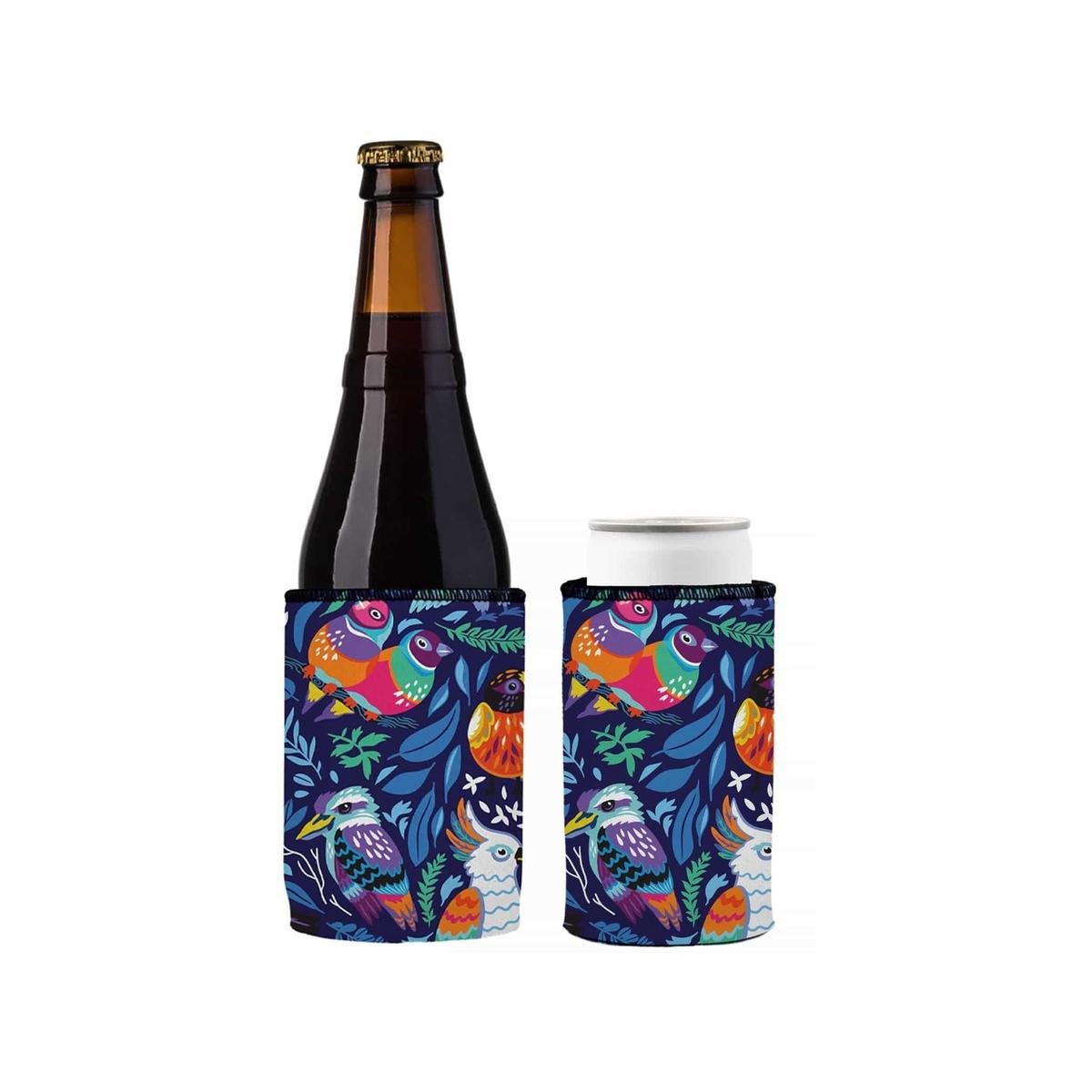 Stubbyz Aussie Birds IV Stubby Cooler 2-Pack Slim - Bunnings Australia