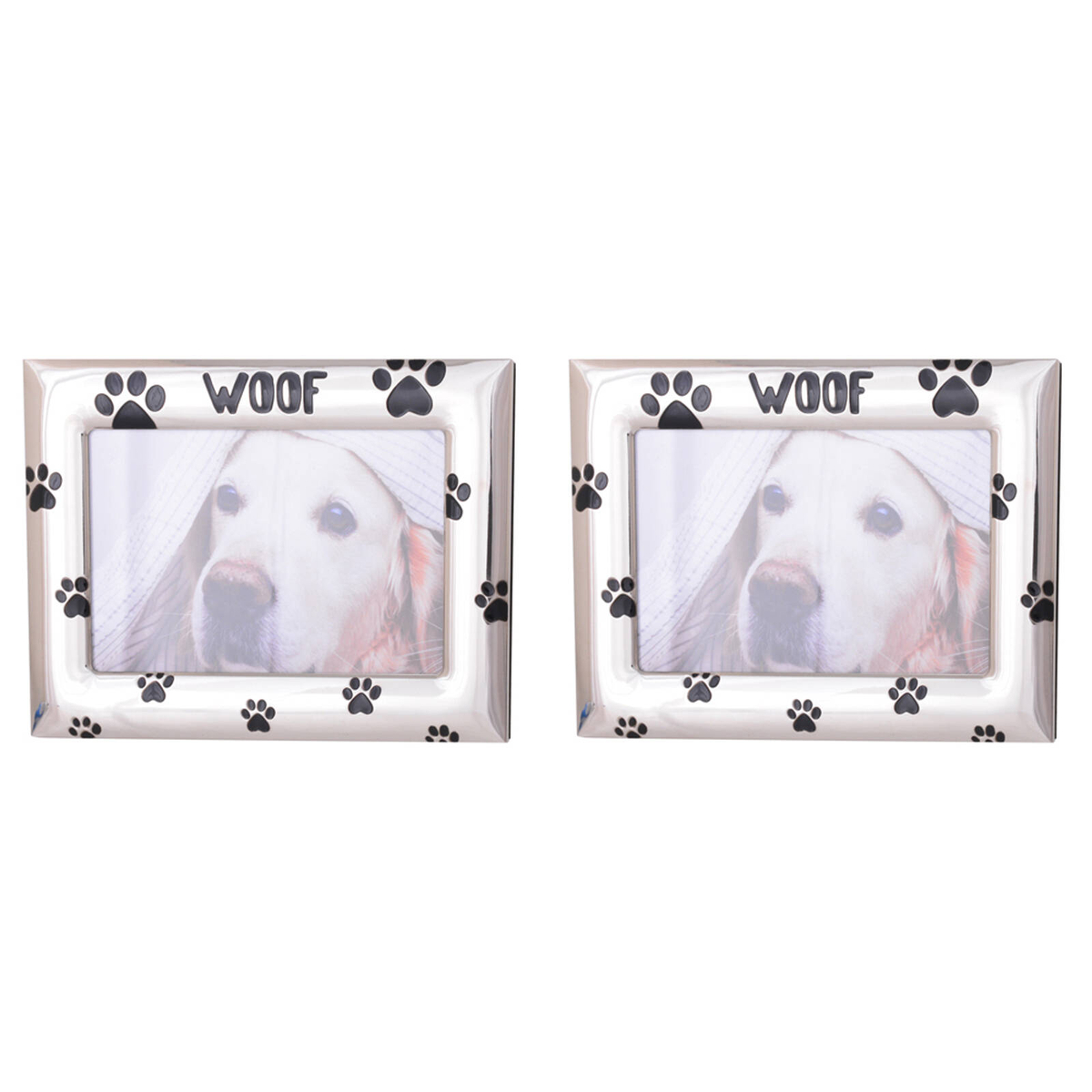2PK Gibson Gifts Woof Frame Home/Living Room Decor 6x4cm - Bunnings ...