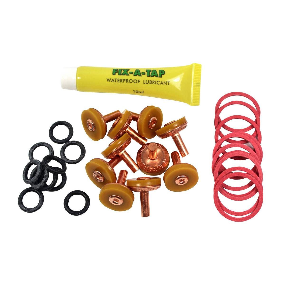 FIX-A-TAP 13mm 1/2" Delaware Tap Valve Repair Kit - 10 Pack - Bunnings ...