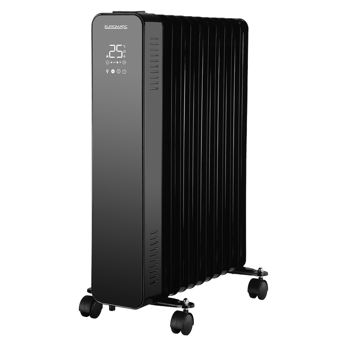 Euromatic 2400W 11 Fin Column Heater with Remote Control - Bunnings ...