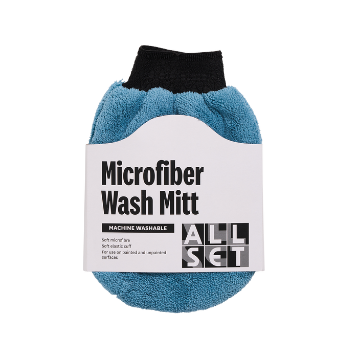 All Set Microfibre Wash Mit - Bunnings Australia