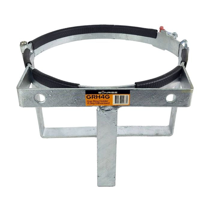 Sunrise Gas Ring Holder 4.5kg Galvanised with Toggle Fastener - GRH4G ...