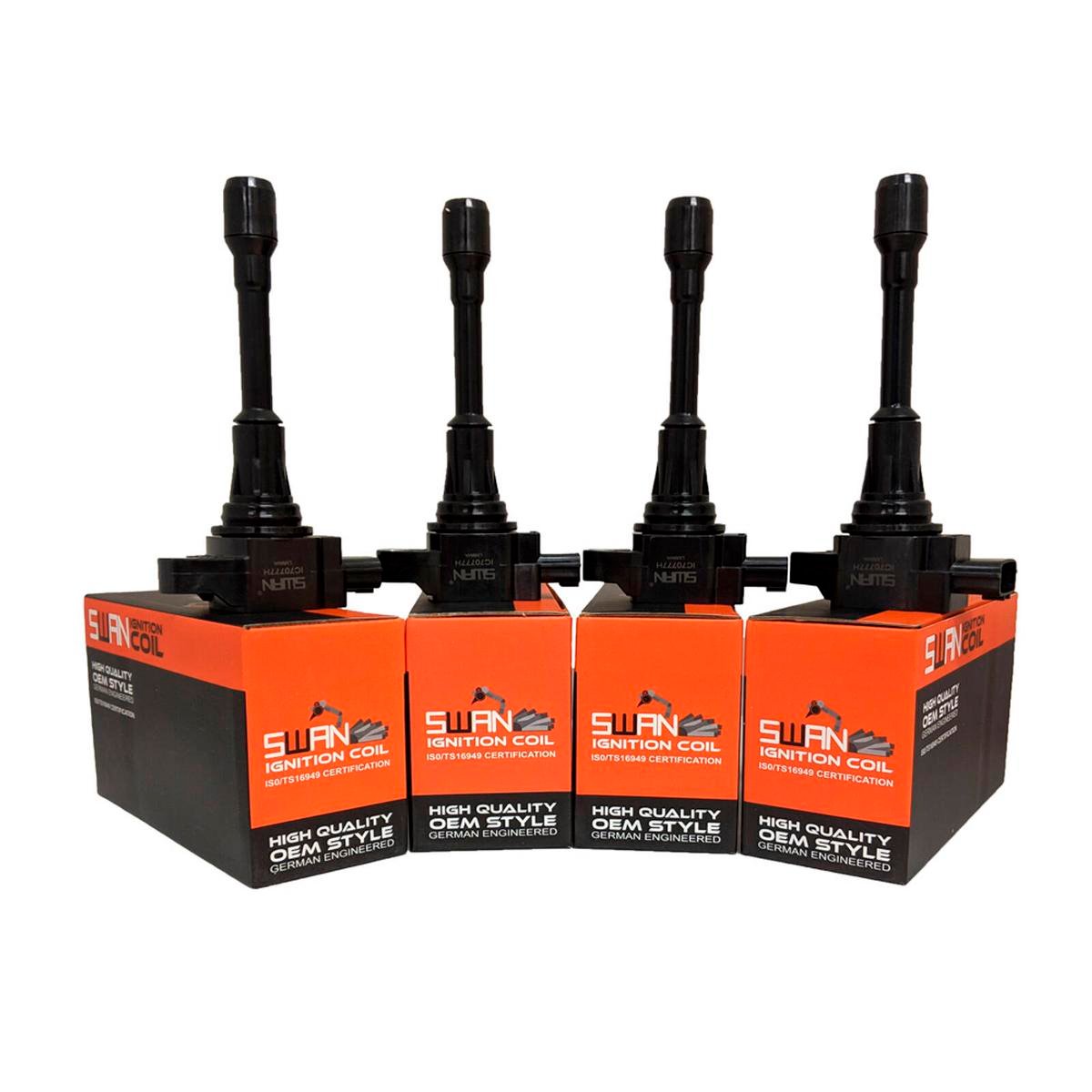 4-Pack SWAN Ignition Coils for Renault Koleos (H45) 2.5L - Bunnings ...