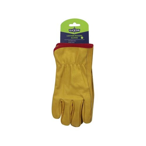 Saxon Leather Rigger Gloves - Large - Bunnings New Zealand
