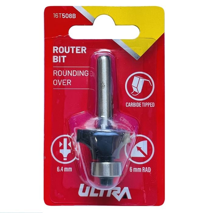 Ultra 6.4 x 6mm Round Router Bit - Bunnings Australia