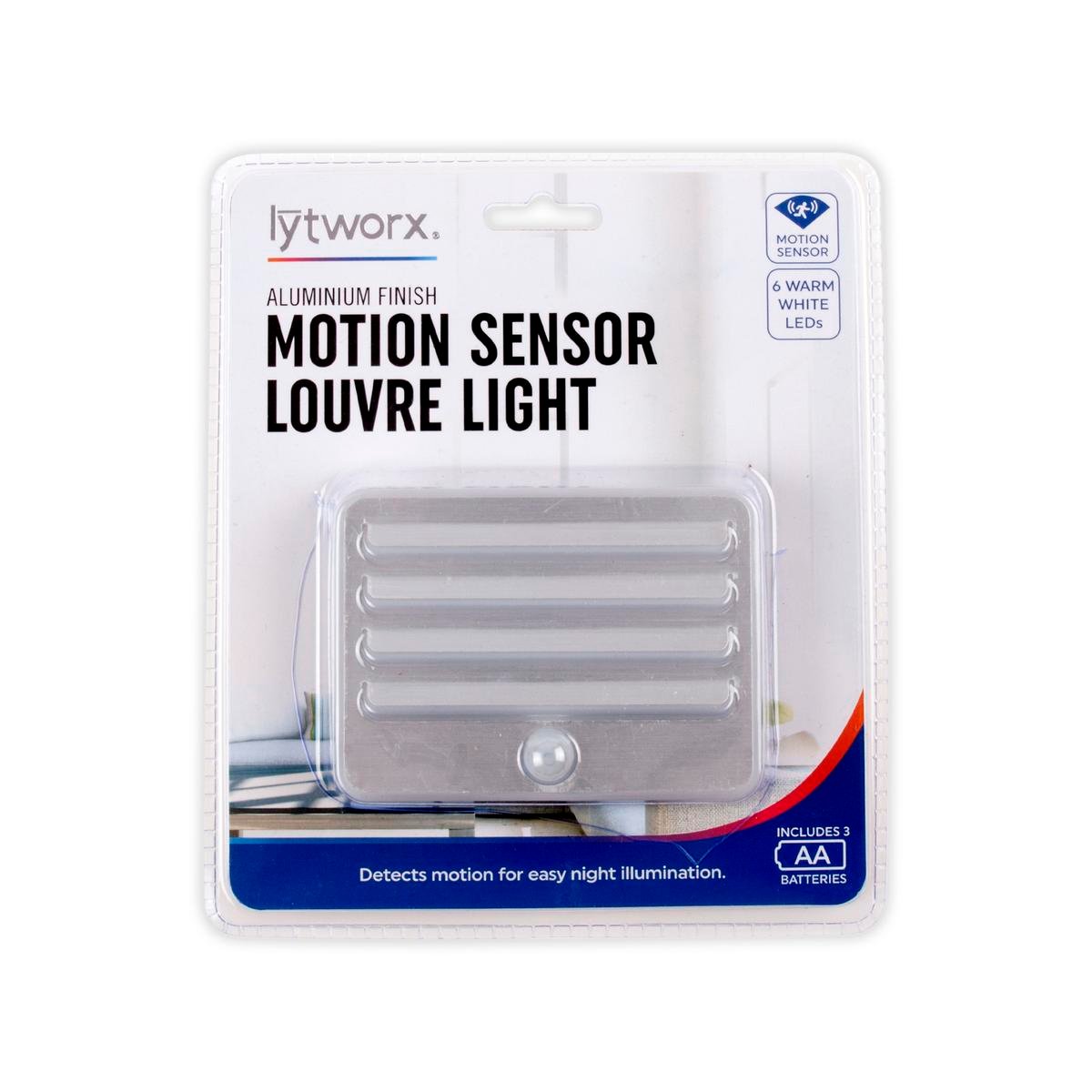 Lytworx Motion Sensor Louvre Light - Bunnings Australia