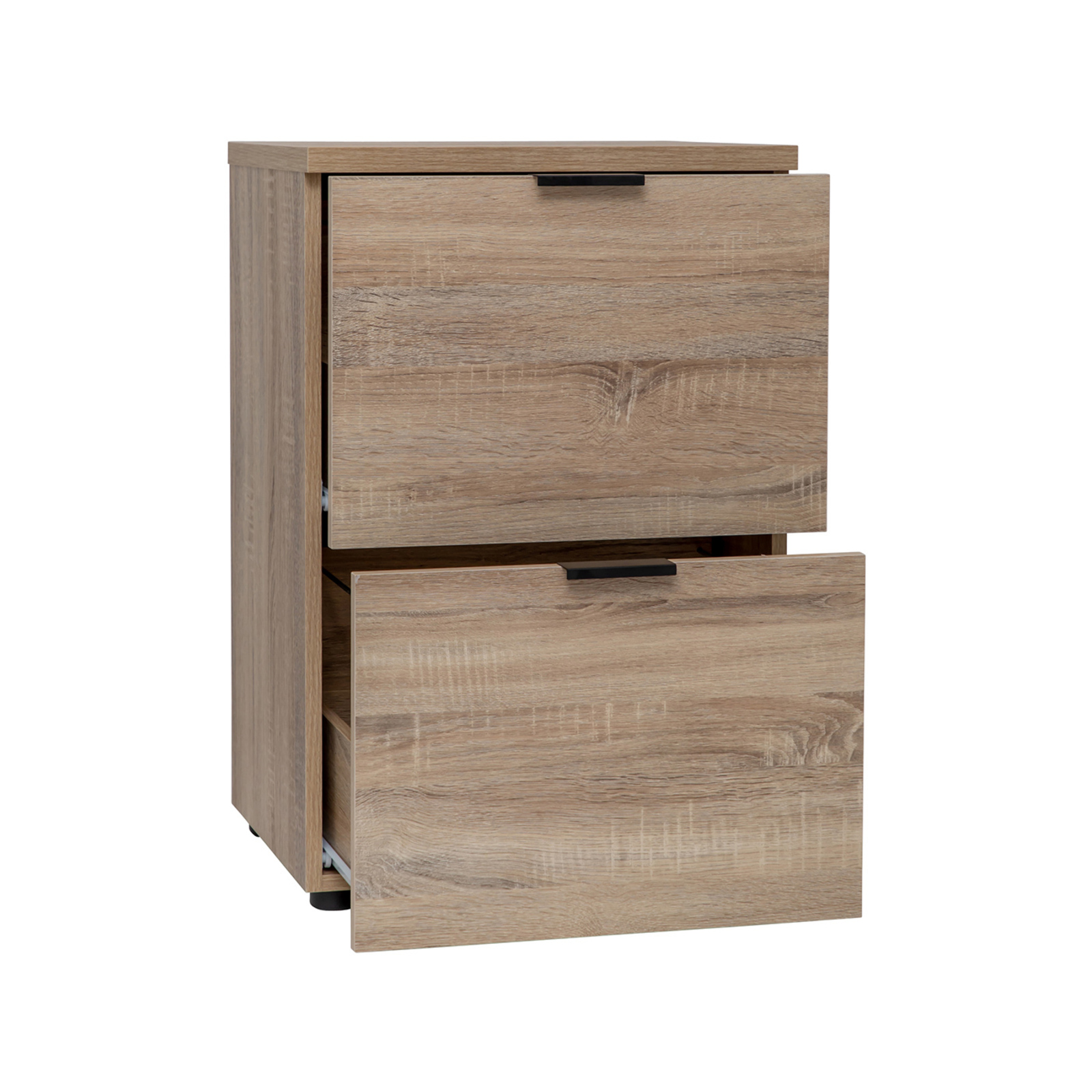 Rico 2 Drawer Filing Cabinet Light Sonoma Oak Bunnings Australia