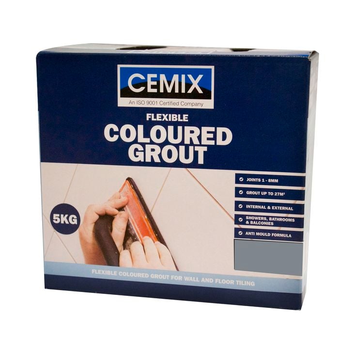 Cemix 5kg Mid Grey Ultrafine Tile Grout - Bunnings New Zealand