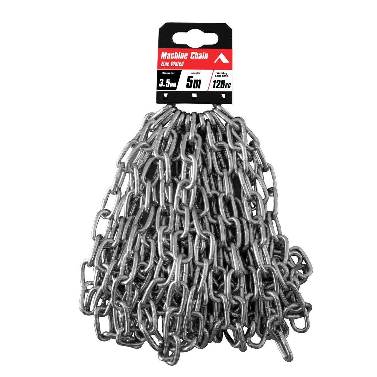Pinnacle 3.5mm x 5m ZP Machine Chain - Bunnings Australia
