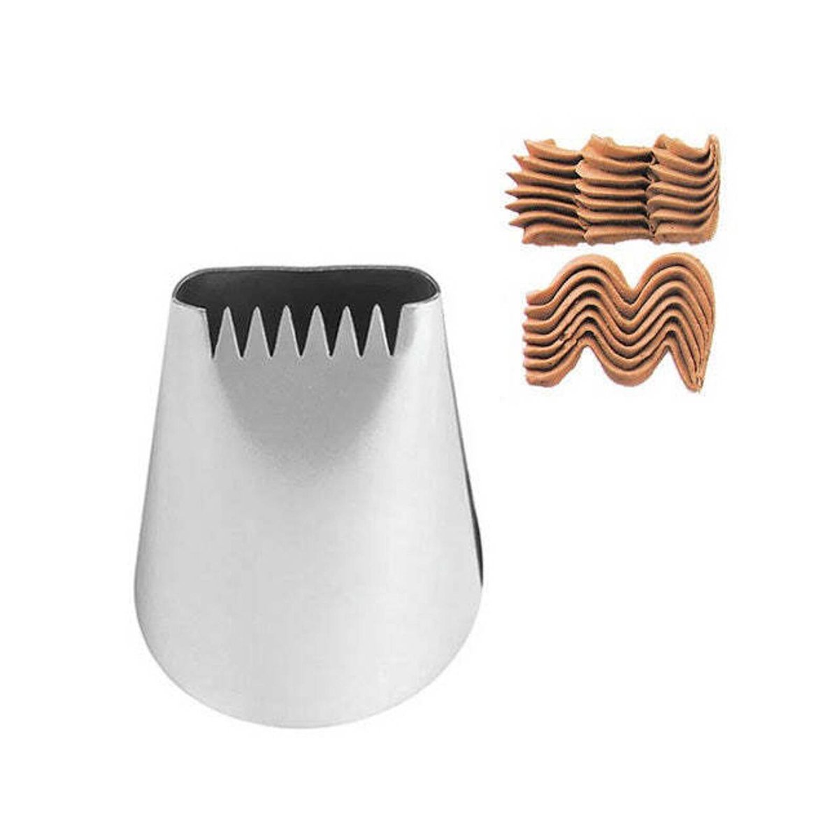 Wilton Stainless Steel Large #2b Basket Piping Tip - Silver - Bunnings ...