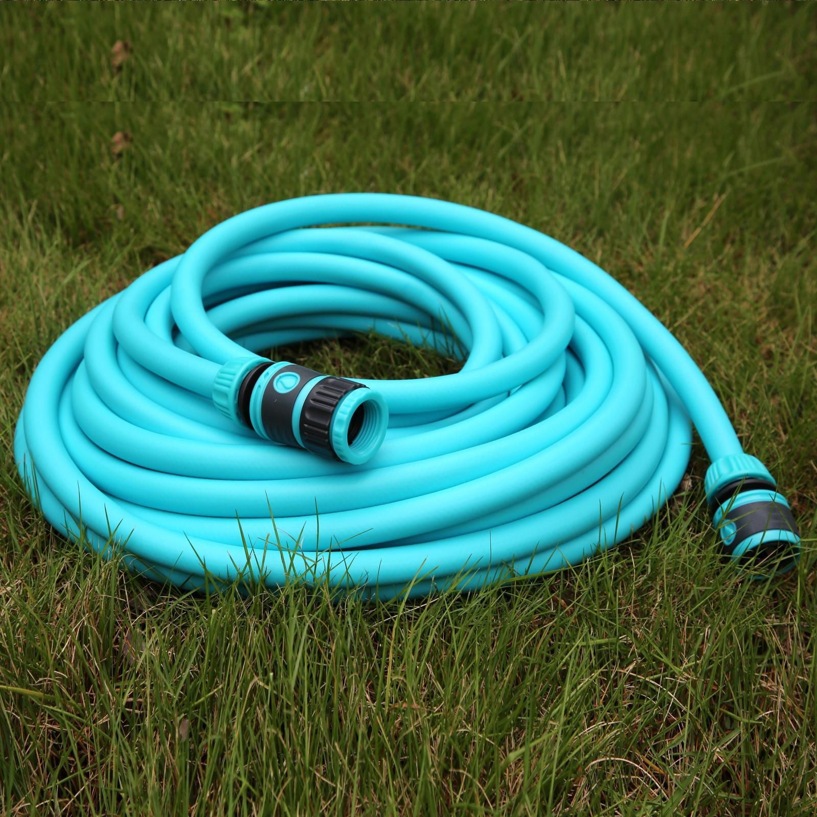 Aqua Systems 15m Light Blue Flex Garden Hose Bunnings Australia