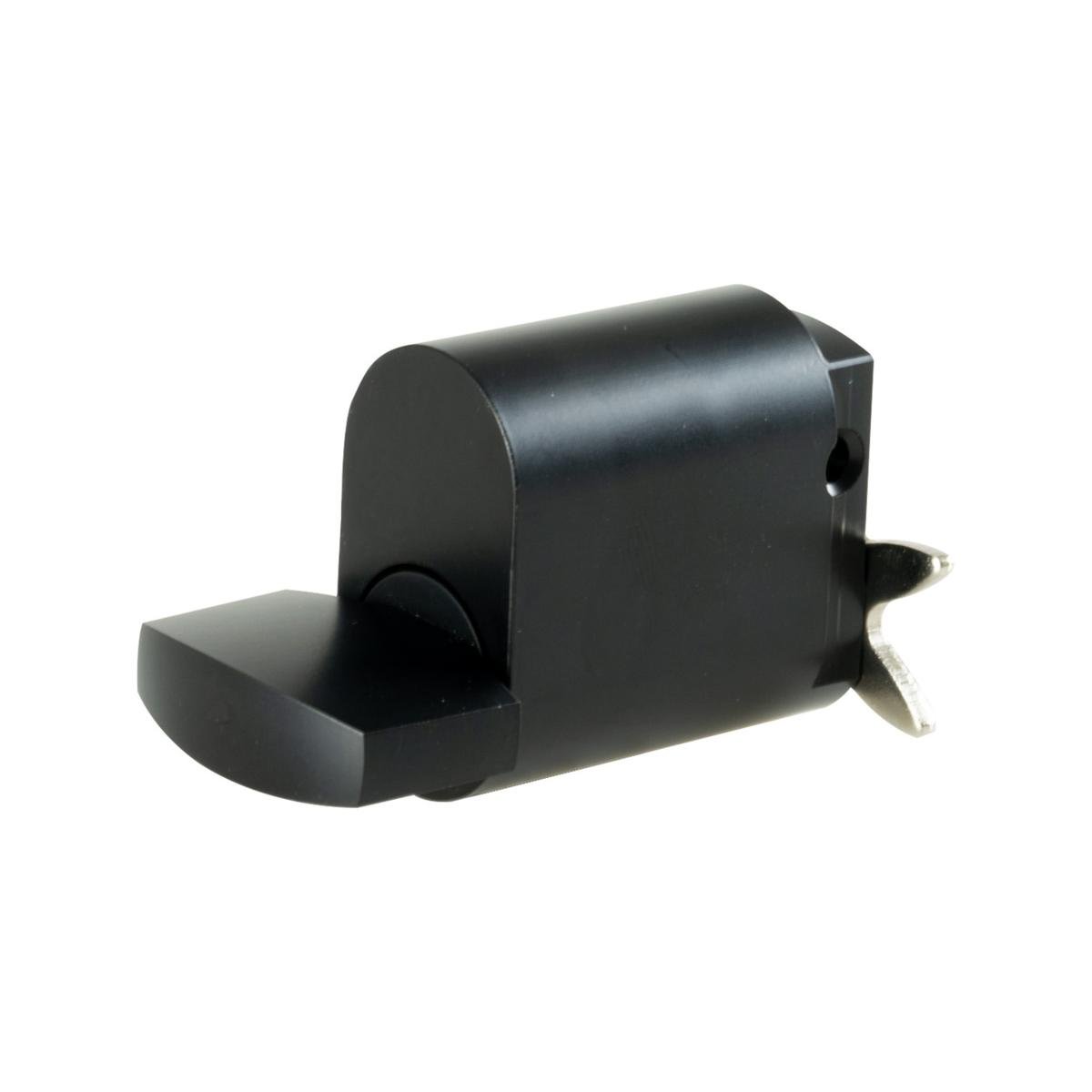 Rolltrak Commercial Security Oval Turnsnib Lock Matte Black - Bunnings ...
