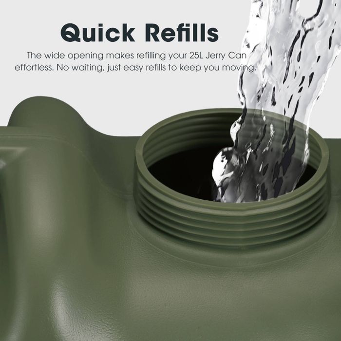 ZUNI Water Container Jerry Can Bucket Camping Outdoor Storage Barrel ...