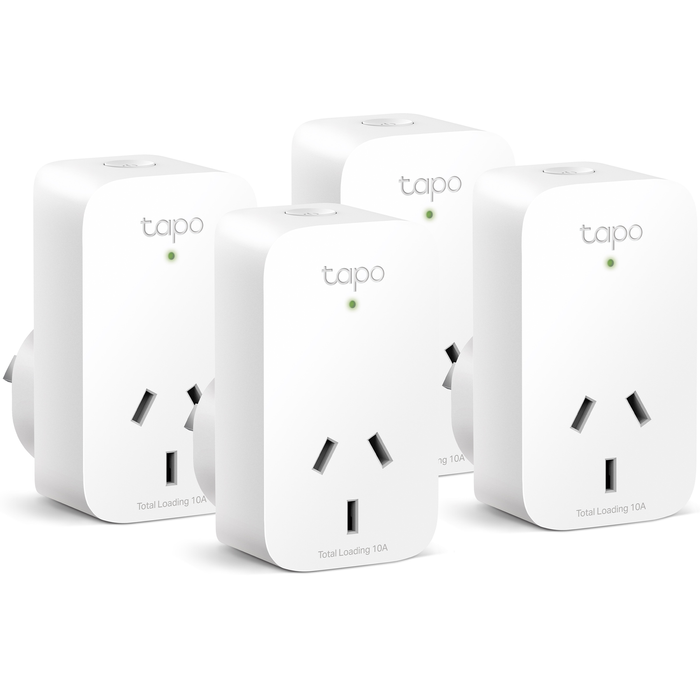TP-Link Tapo P100 Mini Wi-Fi Smart Plug - 4-Pack - Bunnings Australia