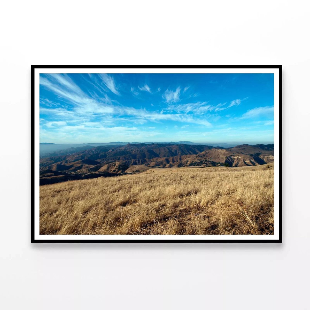 Mountain View California Print 100% Australian Made 120x90cm (Poster ...