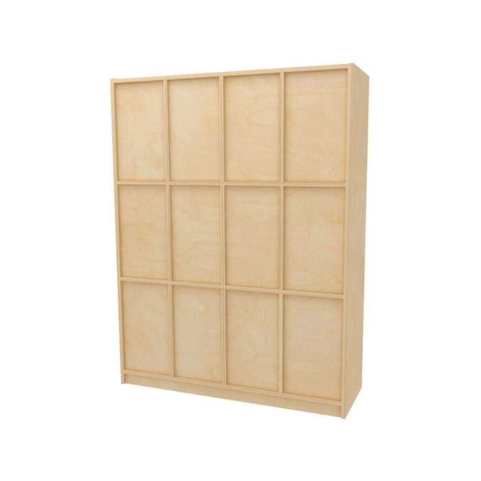 Jooyes 12 Cubbies Bag Locker Storage Cabinet - 100cm | locker | 130.5cm ...