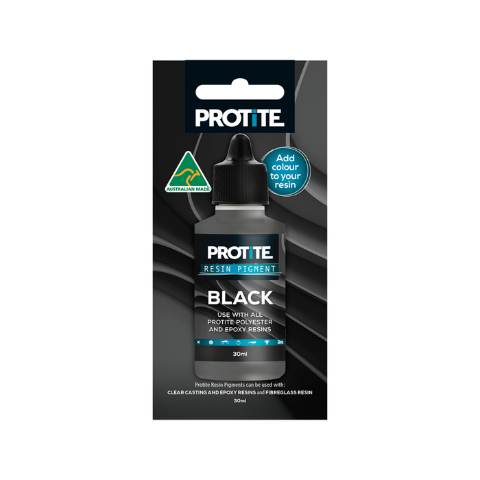 Protite 30ml Black Resin Pigment - Black - Bunnings Australia