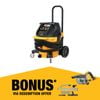 DeWALT 38L 1400W M Class Corded Dust Extractor - DWV905M-XE - Bunnings ...