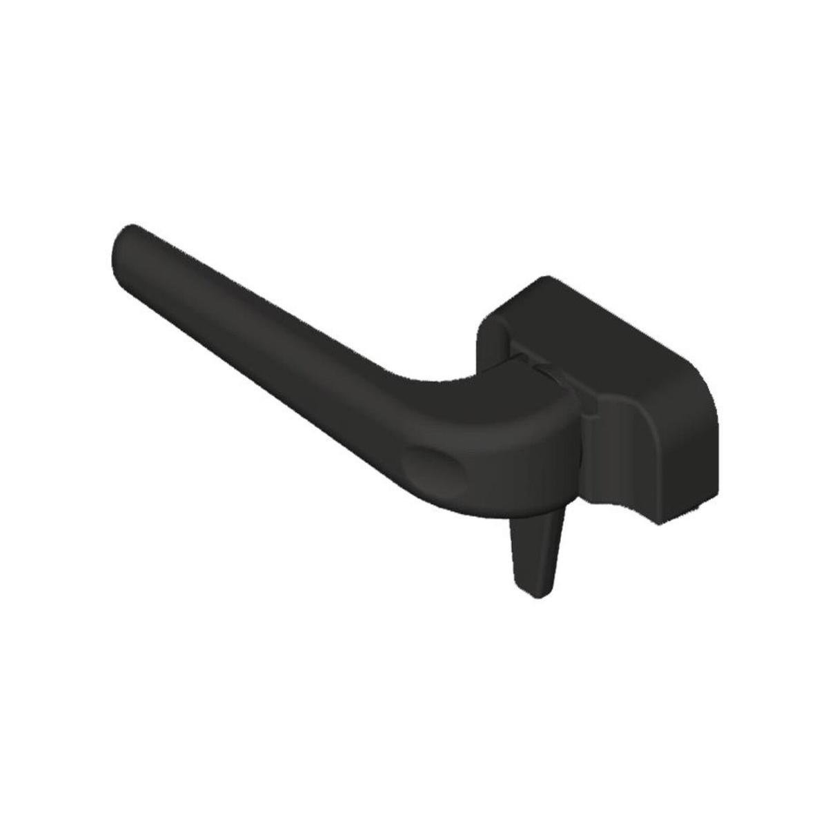 Yale Styleline2 Black Sub Fix Left Hand Standard Window Handle ...