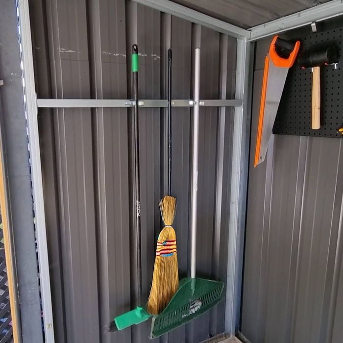 Everhang 425mm 5 Sliding Bars Broom Holder - Bunnings Australia