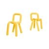 MIUZ BOLD Chair Yellow Modern Replica Designer - Bunnings Australia