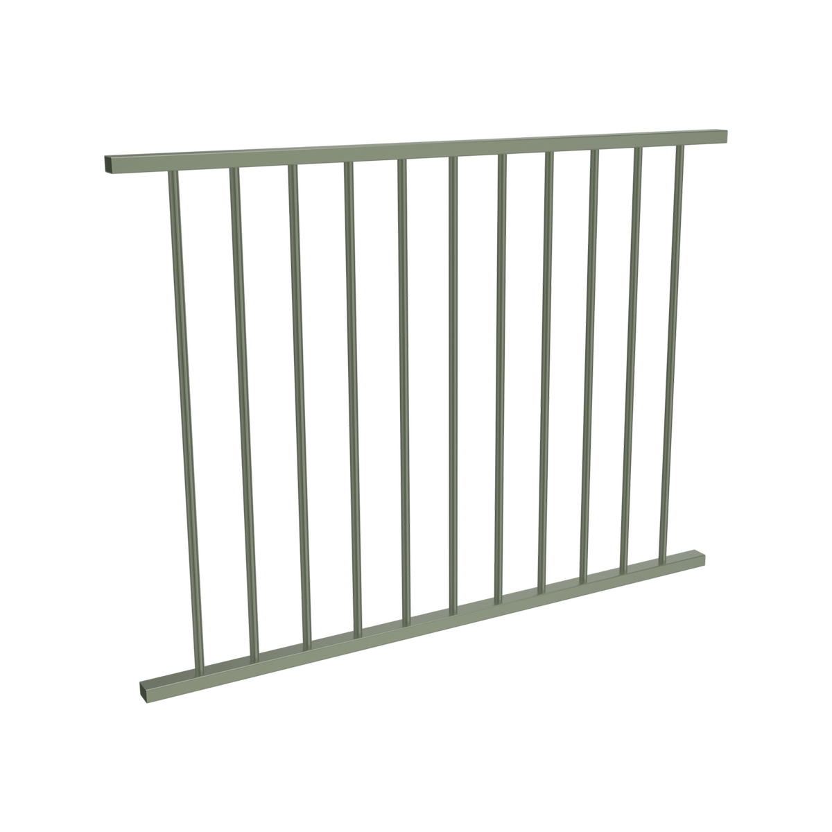 ProtectorAl 350 - 1200 x 900mm Pale Eucalypt Aluminium Flat Top Garden ...