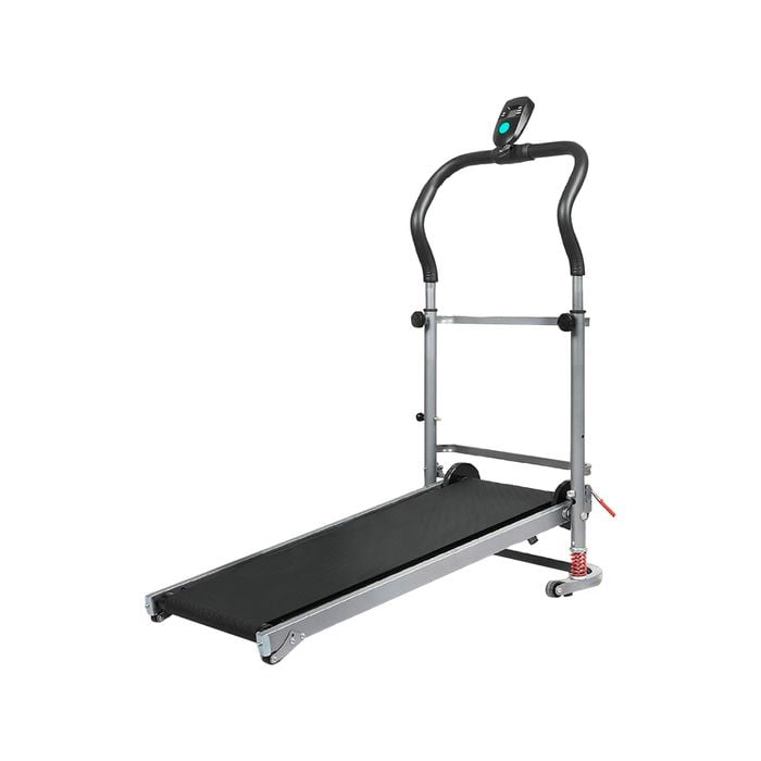 Fitnesslab Manual Treadmill Foldable Incline Exercise Fitness Walk ...