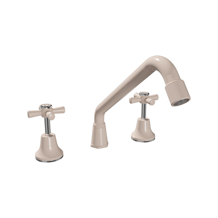 EZYFIX Classic Retrofit Hob Sink Tap Set Ivory WELS 5 Star 5.5L/min ...