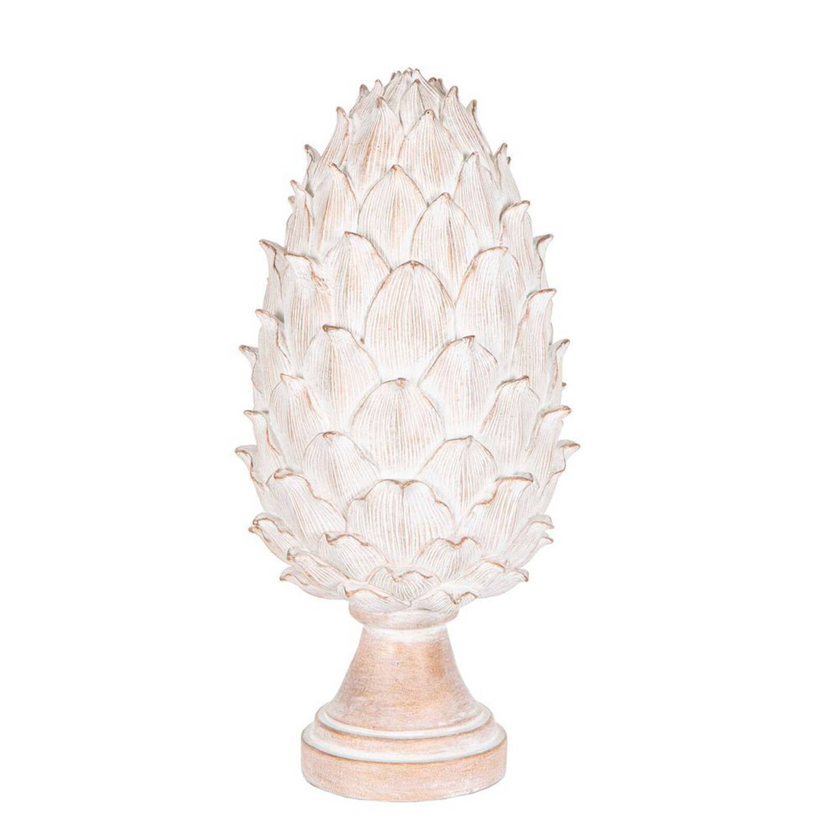 Belle Maisoor Finial Polyresin 36cm Sculpture Decor - Cream - Bunnings ...