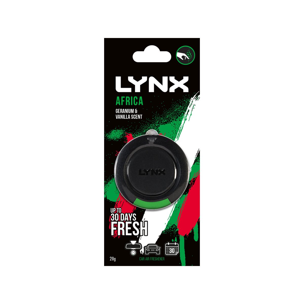 Lynx Air Freshener Hanging Africa 3D 1 Pack Bunnings Australia