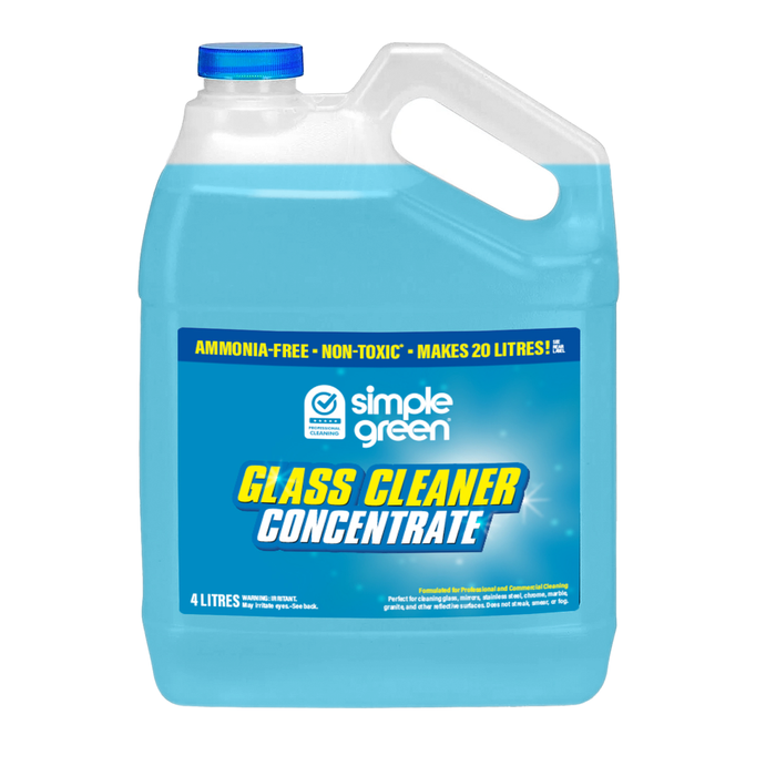 Simple Green 4L Pro-Grade Glass Cleaner Concentrate - Bunnings Australia