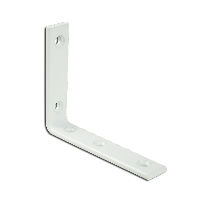 Carinya 175 x 150mm White Angle Bracket - Bunnings Australia