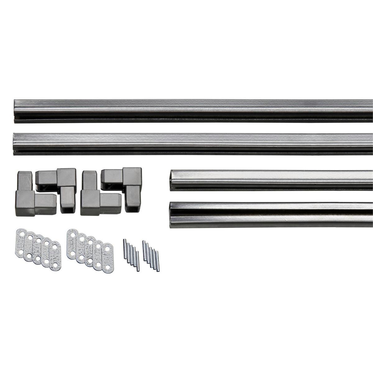 Matrix 1815 x 915 x 28mm Charcoal Screen Panel C-Channel Frame Kit ...