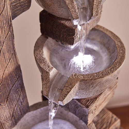 Northcote Pottery 32 x 27 x 66cm Willow Water Feature - Bunnings New ...