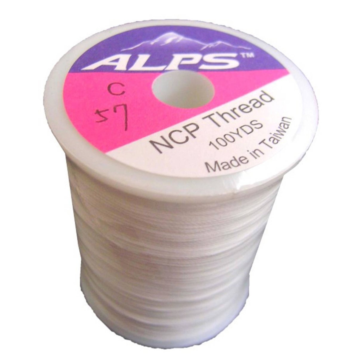 Alps 100yds of White Rod Wrapping Thread - Size C (0.2mm) Rod Binding ...