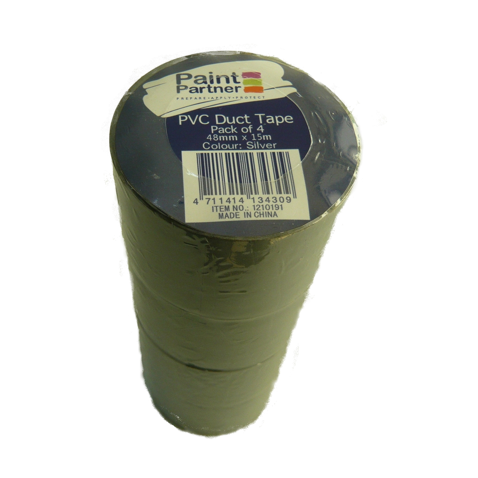 Paint Partner 48mm x 15m Silver Duct Tape 4 Pack Bunnings Australia