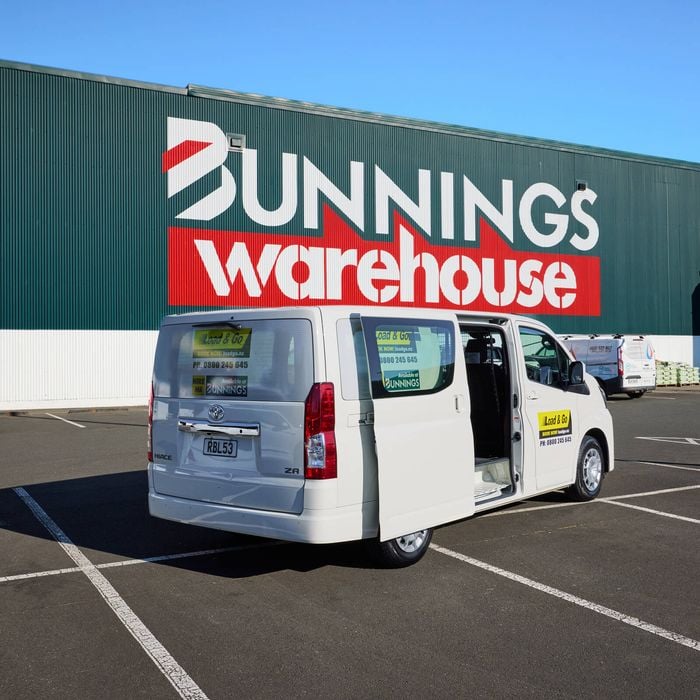 For Hire: Load & Go Van - 1hr (km charge applies) - Bunnings New Zealand