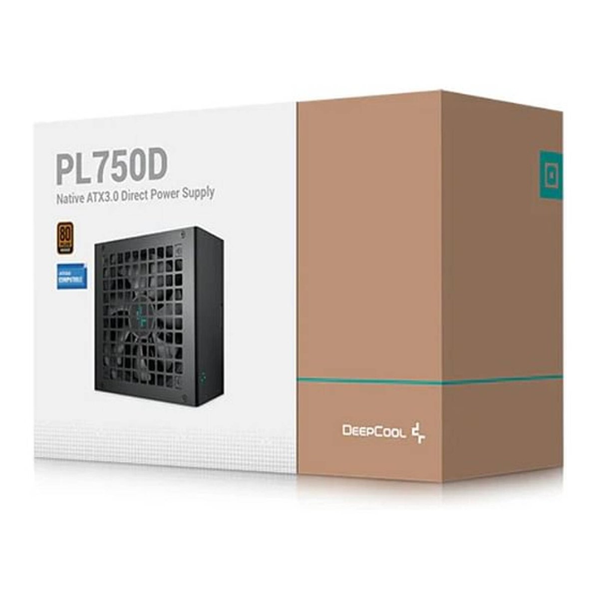 Deepcool Pl750d 750w 80+ Bronze Atx Power Supply [r-pl750d-fc0b-au-v2 ...