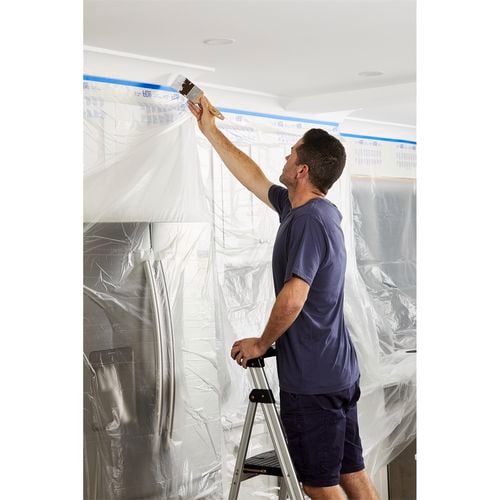 ScotchBlue 1.8 x 27.4m Pretaped Masking Film - Bunnings Australia