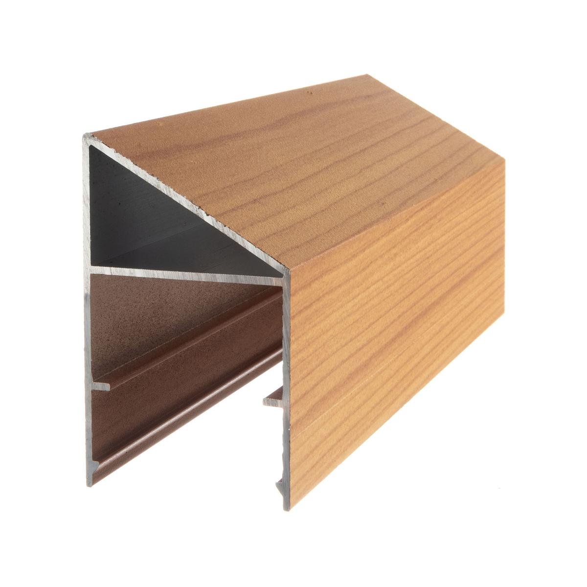 DECO 80 x 50mm 6.5m Coastal Spotted Gum DecoBatten QuickClick Angle ...