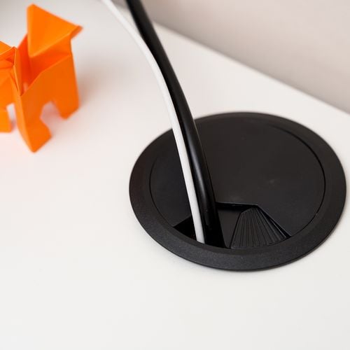 Taskmaster 80mm Black Cable Duct - 2 Pack - Bunnings Australia