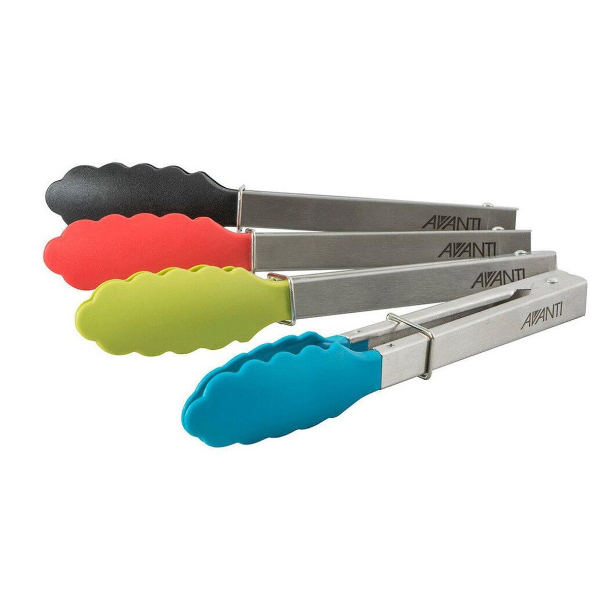Avanti Stainless Steel Tong with Nylon Head 23cm - Set 4 - Bunnings ...