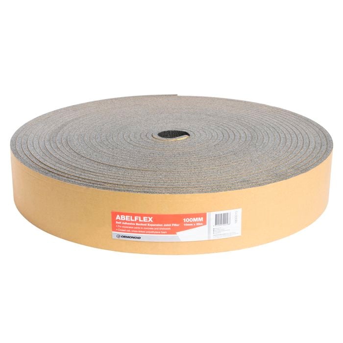 Ormonoid 10 x 100mm x 25m Abelflex Self Adhesive Backed Expansion Joint ...