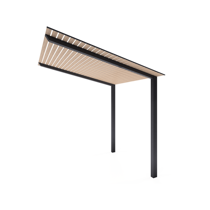 Exterior Life 3.25m Hollywood Monument/Beach Oak Pergola - Bunnings ...