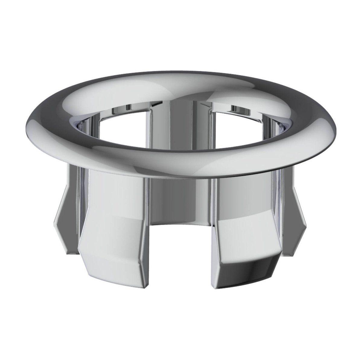 Kinetic 20mm Chrome Plated Hollow Basin Overflow Ring - Bunnings Australia