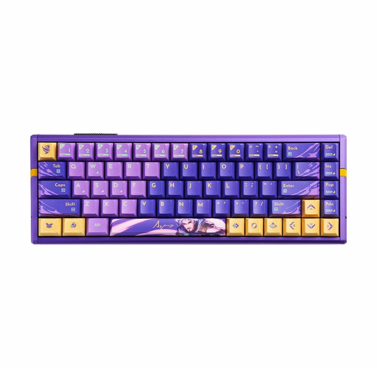 ATK x Aspas RS6 Ultra Aluminum Hall Effect Keyboard TTC RGB Magneto ...
