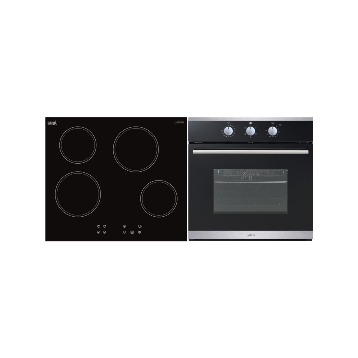 Bellini 60cm Ceramic Cooktop And Electric Oven - Builder Pack ...